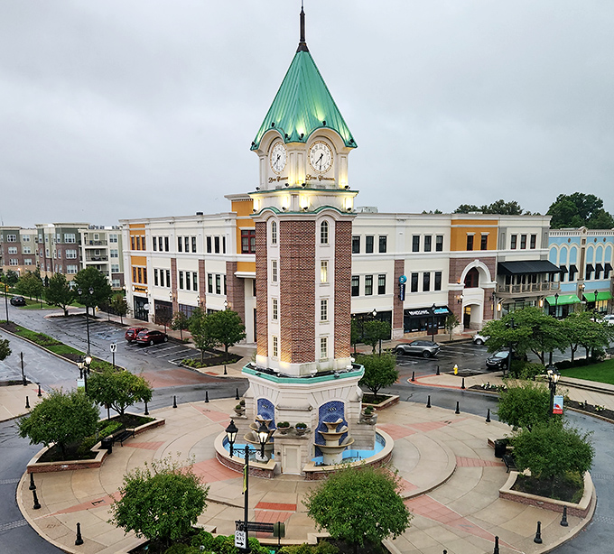 When your town clock tower becomes the neighborhood's crown jewel, you know someone planned this place perfectly.