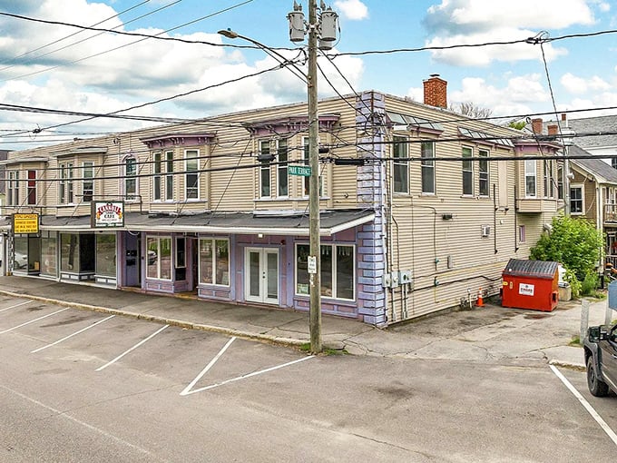 The practical, no-frills architecture of Pittsfield reflects the town's affordable approach to daily life—perfect for fixed-income living.