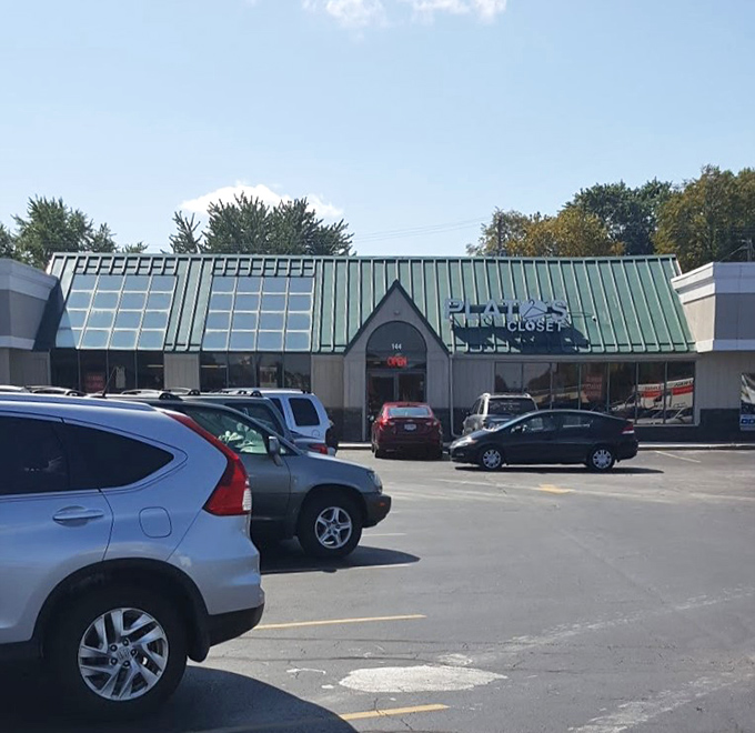 The upscale exterior design matches the quality merchandise inside, where style meets savings in perfect harmony.