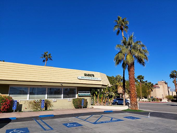 That classic signage hints at the double pleasure waiting inside &ndash; restaurant quality meets fresh-baked perfection.