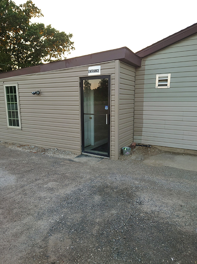 Simple entrance, serious steaks - proof that great restaurants often prioritize what's on the plate over flashy architectural statements.