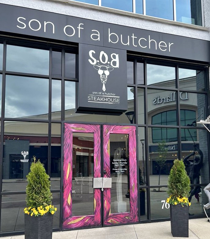 Those colorful doors aren't just Instagram-worthy&mdash;they're your gateway to beef nirvana. Son of a Butcher balances style and substance perfectly.