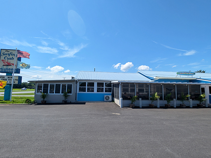 Sometimes the best seafood joints hide in plain sight along busy highways like this beauty. 