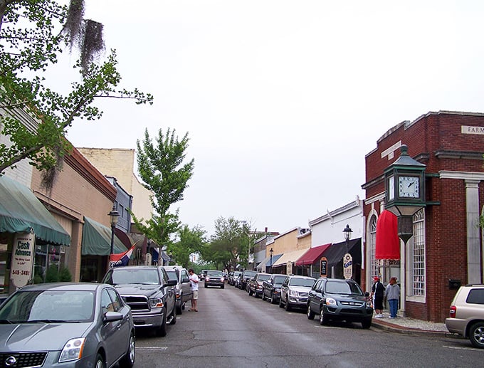 Walterboro's tree-lined streets offer a canopy of shade that's more reliable than your grandkid's promise to call more often.