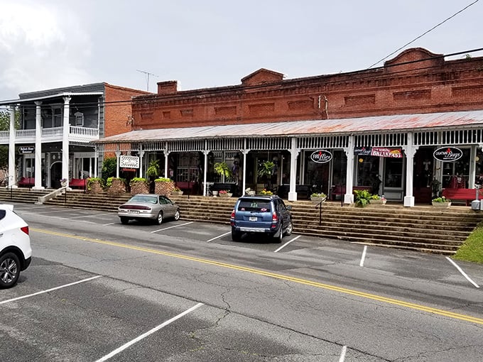 Warm Springs offers a welcoming downtown filled with historic charm, inviting storefronts, and cozy spots to relax and enjoy Georgia hospitality.