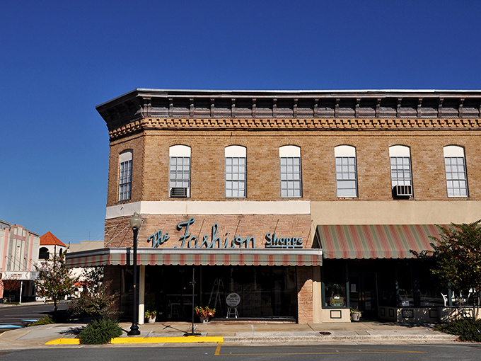 Downtown streets so peaceful, you can actually hear the stories these old buildings are trying to tell.