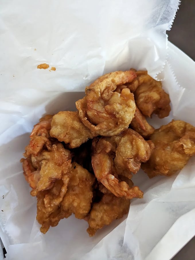 Golden treasures from the deep! These perfectly fried shrimp are what food dreams are made of&mdash;crispy outside, tender inside, impossible to stop eating.