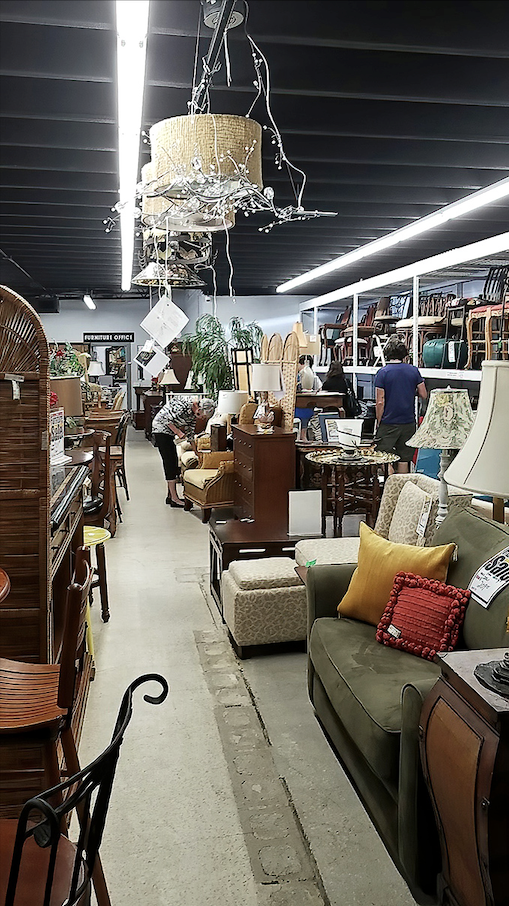 Furniture heaven! Each aisle tells a different story—mid-century modern mingles with coastal chic while vintage treasures wait patiently for their second act.