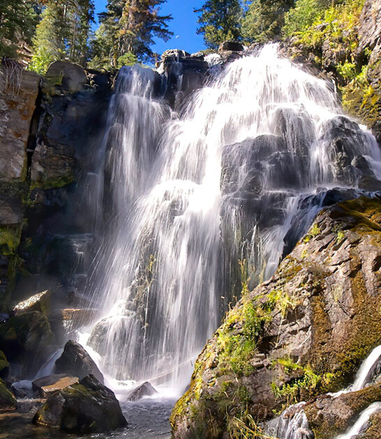 beautiful waterfall california ftr