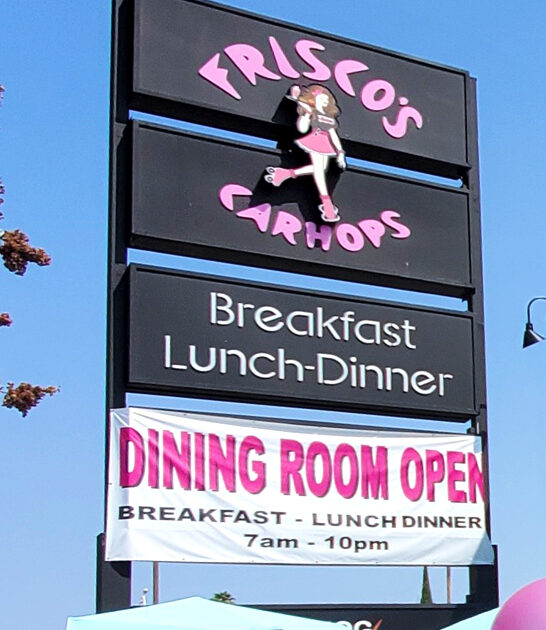 california famous stylish diner ftr