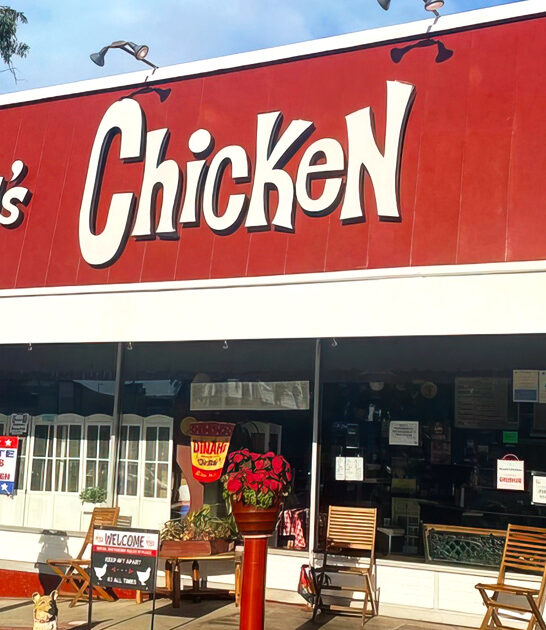 diner california chicken waffles FTR