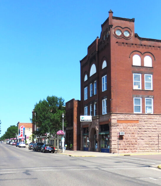 dreamy town wisconsin postcard ftr