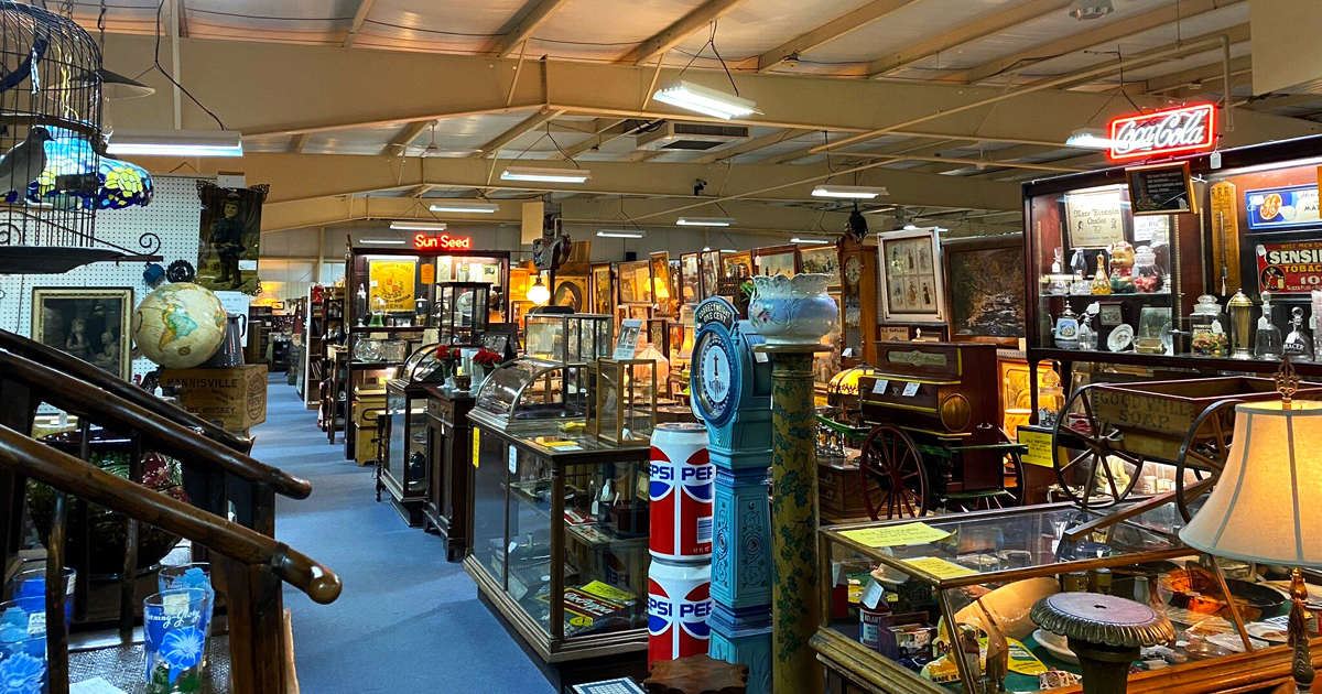 The Massive Antique Store In Maryland That’ll Make Your Treasure ...