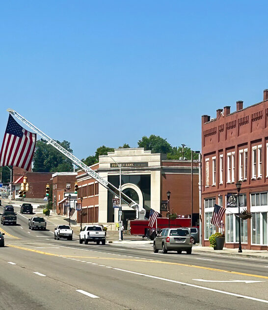 postcard tennessee worthy town ftr