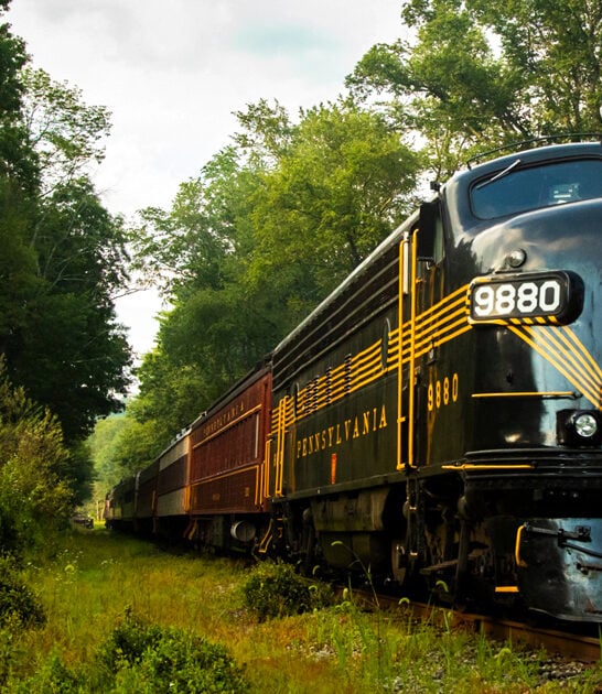 scenic railroad pennsylvania stunning ftr