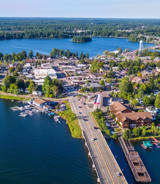 serene wisconsin lake towns ftr