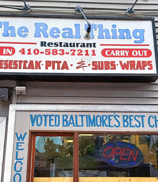 steak sub drive maryland ftr