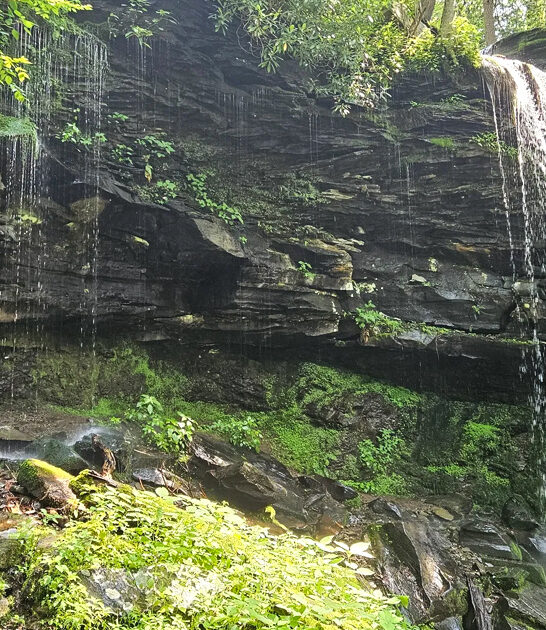 waterfall hike pennsylvania beautiful ftr