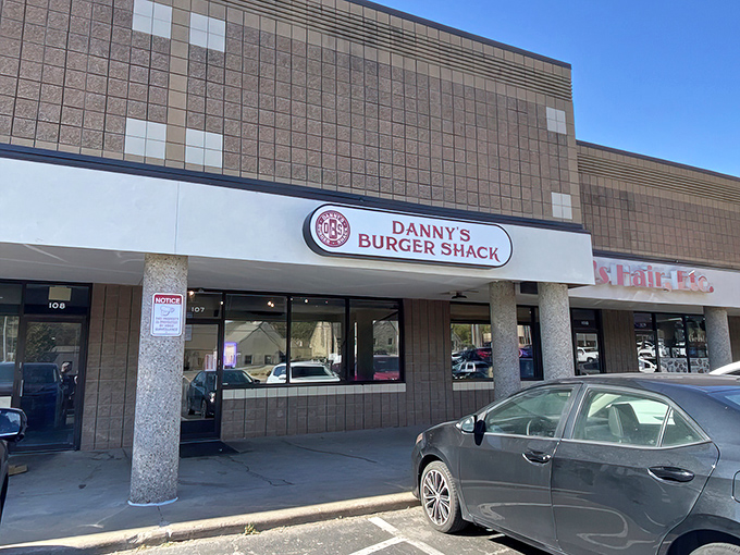 The unassuming storefront of Danny's Burger Shack beckons with a simple promise: burgers worth driving across Missouri for. No frills, just thrills.