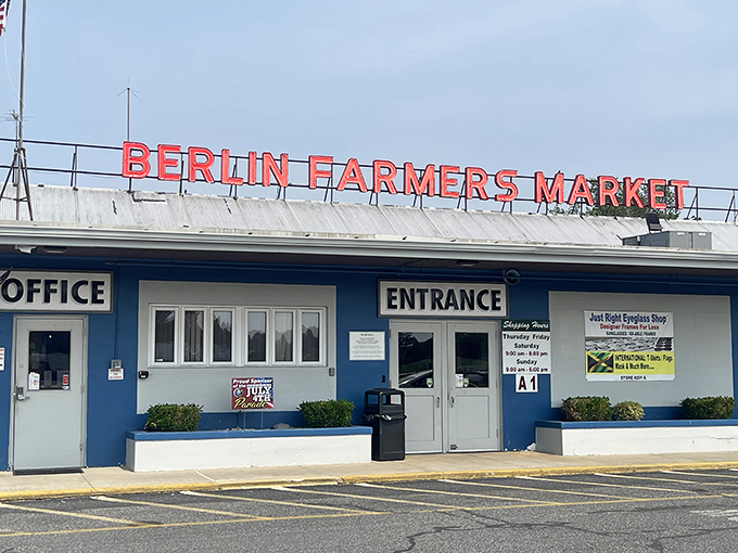 That iconic red lettering beckons bargain hunters like a lighthouse calls ships home to harbor.