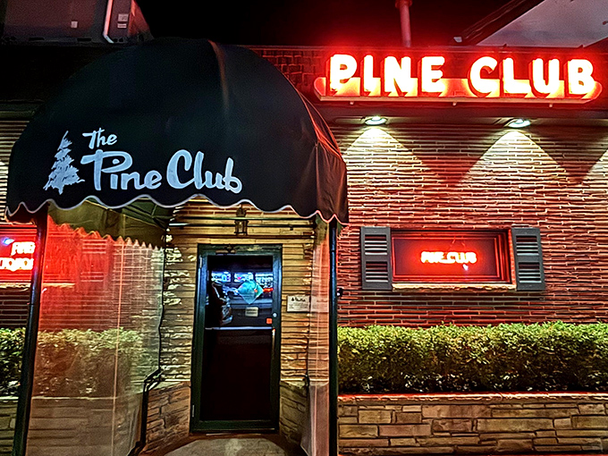 That iconic neon glow has been beckoning hungry Daytonians for decades. Like a lighthouse for carnivores, The Pine Club stands ready to welcome you home.