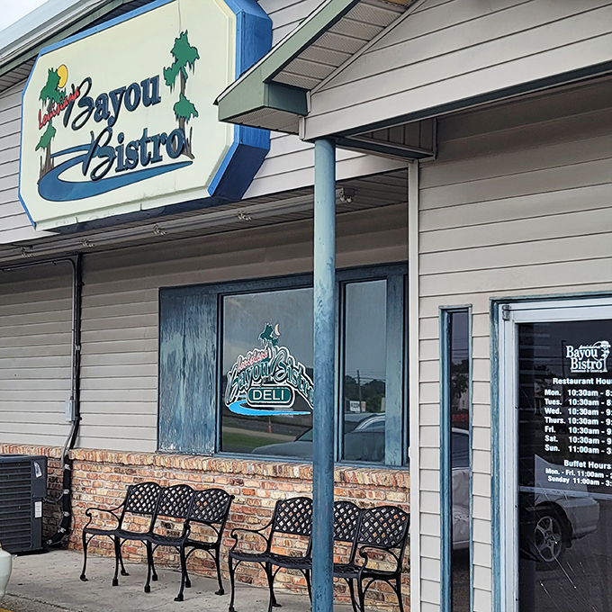 The unassuming exterior of Louisiana Bayou Bistro might not stop traffic, but locals know this modest facade hides culinary treasures worth the journey.