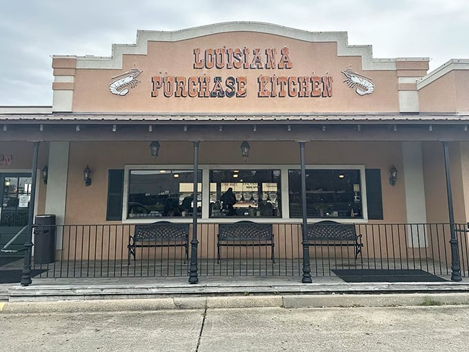 The pink palace of plenty beckons from Veterans Boulevard, promising a Louisiana feast that'll have you loosening your belt before you even walk in.