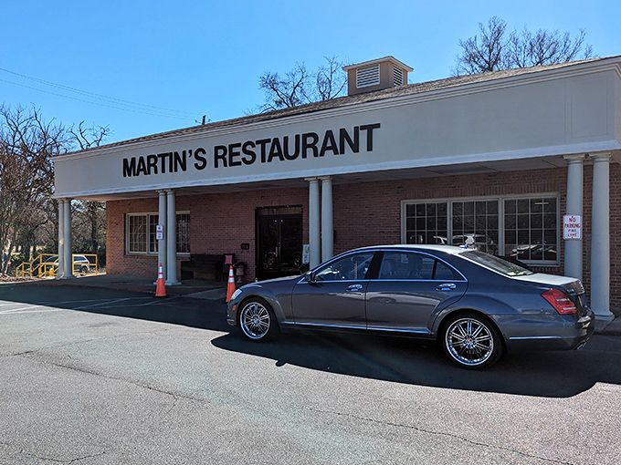 A Mercedes parked outside Martin's proves what locals know &ndash; great fried chicken transcends all social boundaries.