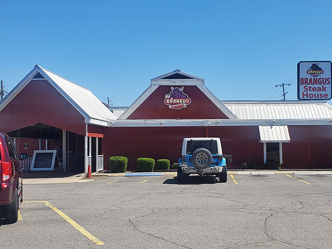 No architectural frills needed when what's inside sizzles with such flavor. Brangus Steakhouse lets its steaks do the talking.