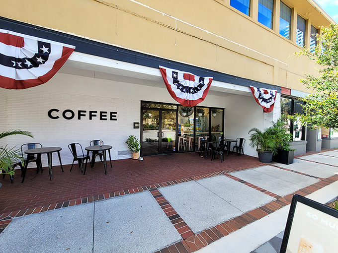 The unassuming exterior of Craft & Common belies the culinary treasures within. Like finding a secret passage in downtown Orlando.