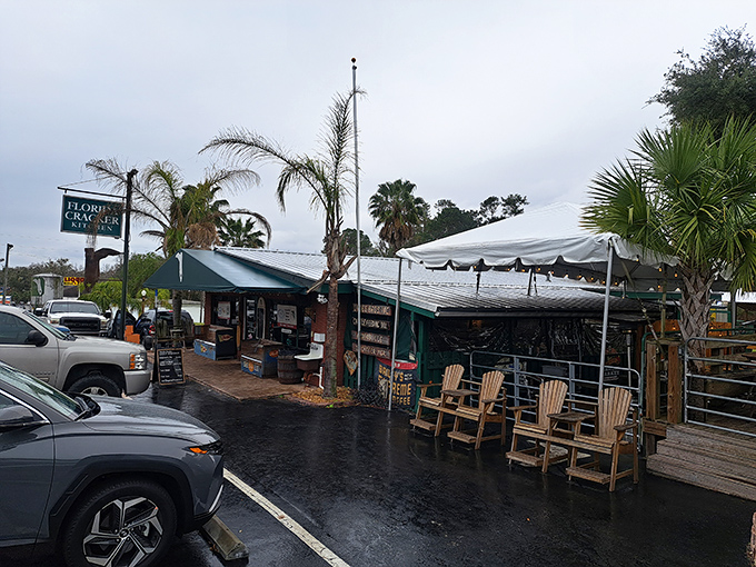 Florida's version of a welcome mat: palm trees, rocking chairs, and the promise of comfort food that'll make you forget your diet resolutions.