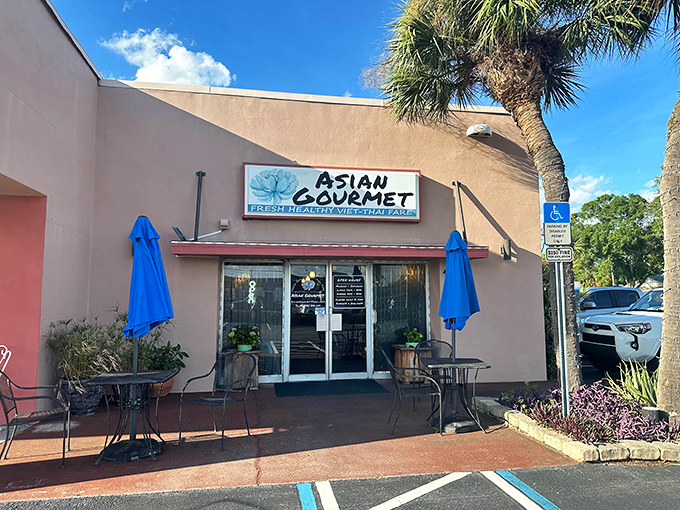 The unassuming exterior of Asian Gourmet in Melbourne hides culinary treasures within &ndash; like finding a diamond in a strip mall setting.