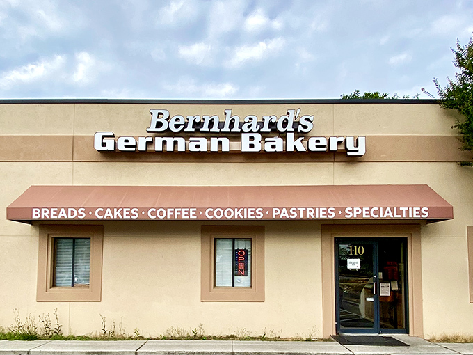 The unassuming exterior of Bernhard's belies the carb paradise within. Like finding a Bavarian treasure chest in suburban Marietta.