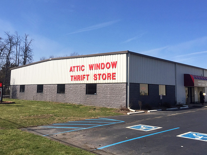 The unassuming exterior belies the wonderland within. Like a treasure chest waiting to be opened, Attic Window's simple facade keeps its secrets until you step inside.