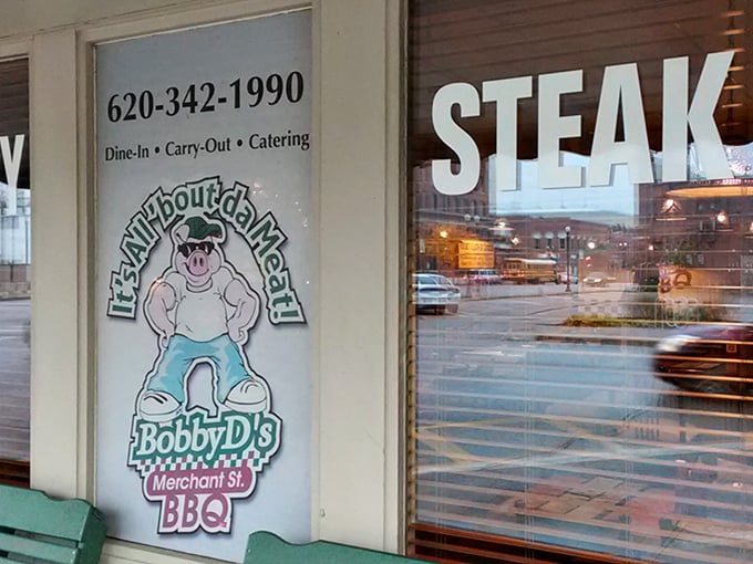 Sometimes the best barbecue joints look like your dad's favorite hangout spot from 1982.