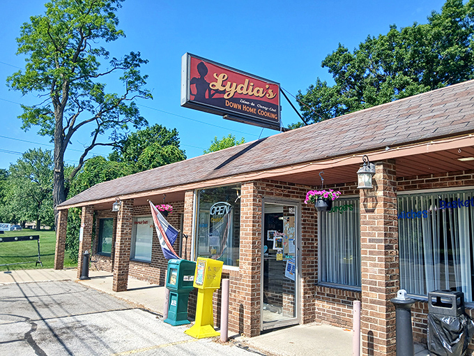 The unassuming brick exterior of Lydia's might not stop traffic, but locals know this modest fa&ccedil;ade hides culinary treasures worth traveling miles for.