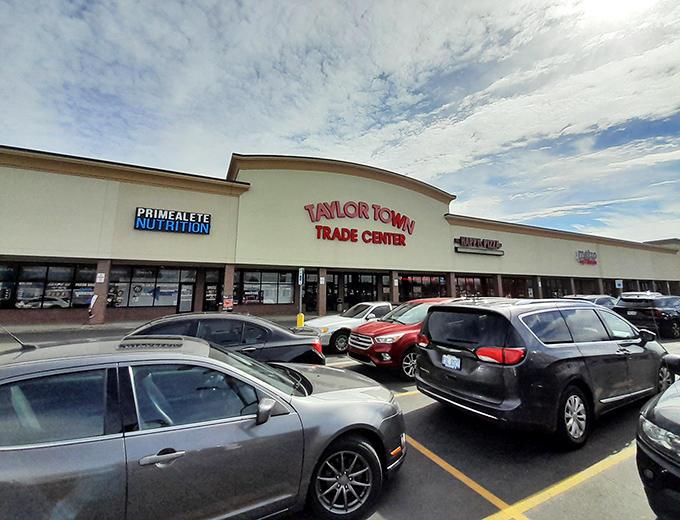 A bustling parking lot hints at the treasures within &ndash; Michigan's deal-seekers know where to find their weekend thrill.