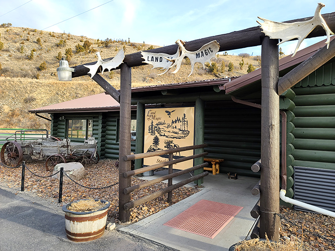 Welcome to the Land of Magic, where antlers aren't just decor&mdash;they're a promise of meaty delights to come!