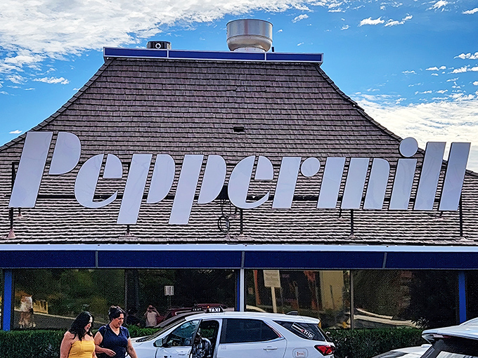 That modest exterior hides Nevada's breakfast treasure - sometimes the best culinary adventures begin with the most unassuming storefronts.