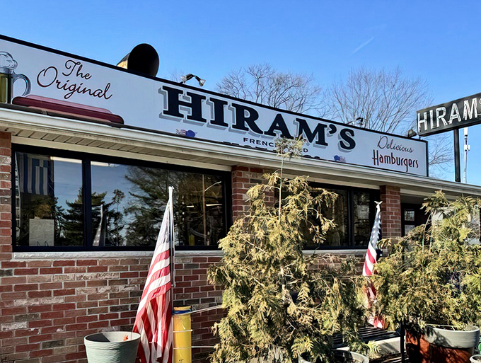 That classic roadside charm never goes out of style, especially when it houses culinary treasures like Hiram's.