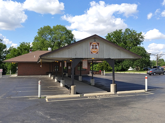 The unassuming brick exterior of B & K Root Beer Stand in Troy might not scream "culinary destination," but locals know better. This humble drive-in houses flavor treasures worth the detour.