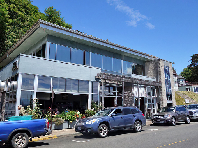 The unassuming exterior of Local Ocean belies the culinary treasures within. Like finding a pearl in an oyster, this Newport gem awaits.