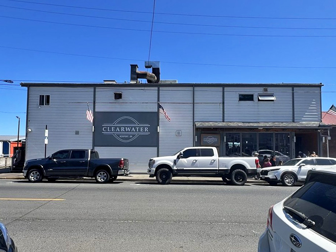 Gray-shingled coastal charm meets serious culinary ambition in this unassuming Newport waterfront gem.