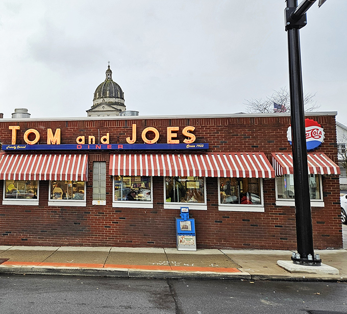 Where Altoona's history meets breakfast perfection. The charming brick exterior with its vintage signage stands proudly against Pennsylvania's changing skyline.