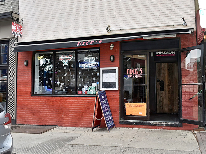 That iconic red brick exterior isn't trying to impress anyone, which is exactly why it's so impressive. Philadelphia's hidden gem awaits.