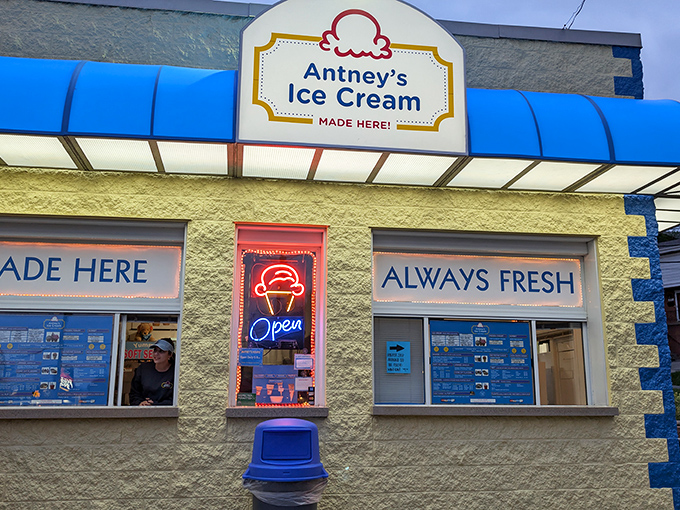The sunshine-yellow facade of Antney's isn't just cheerful&mdash;it's a beacon of hope for ice cream lovers who know the difference between good and transcendent.