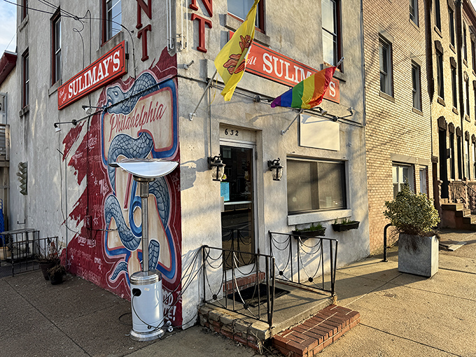 Sulimay's, with its colorful flags, beckons hungry travelers like a lighthouse for breakfast enthusiasts&mdash;those flags aren&rsquo;t just decoration, they&rsquo;re surrender flags from defeated appetites.