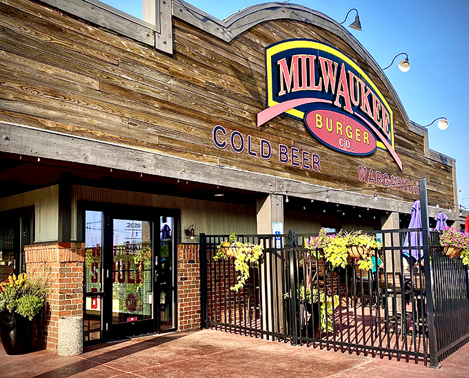 "COLD BEER" and "MARGARITAS" aren't just words on this sign&mdash;they're sacred promises kept daily at this Eau Claire hotspot.