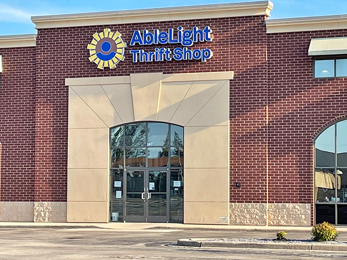 The treasure hunt begins the moment you step through these doors into bargain paradise.