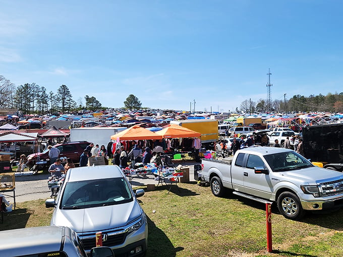 The parking lot tells the story&mdash;this isn't just shopping, it's an event that draws crowds from across Alabama and beyond.